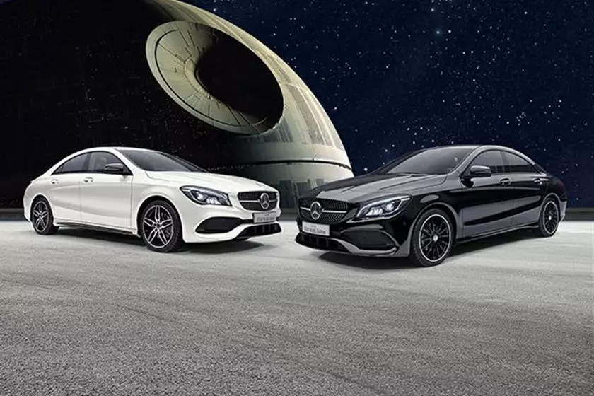 Limited Edition Mercedes CLA Star Wars Edition ဂျပန်အတွက် ထုတ်ဖော်ပြသခဲ့သည်။