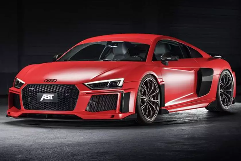 Audi R8 Maua le Malosi Sili, Fa'aitiitia le mamafa ma foliga sili atu