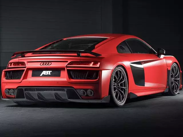 O Audi R8 obtén máis potencia, menos peso e mellor aspecto 1564_2