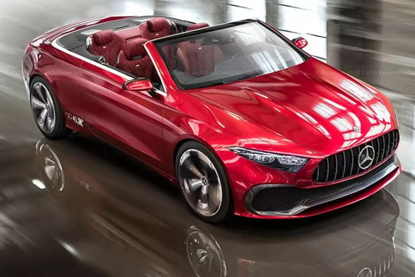 Mercedes Concept A ser fantastisk ut som kompakt cabriolet