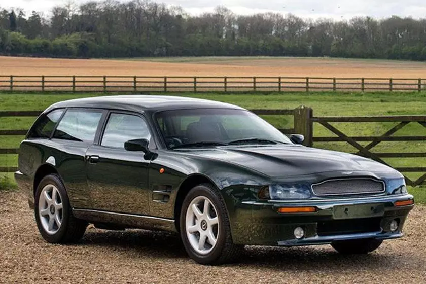 Īpaši rets Aston Martin V8 Sportsman ir vienīgais universālis, kas jums nepieciešams