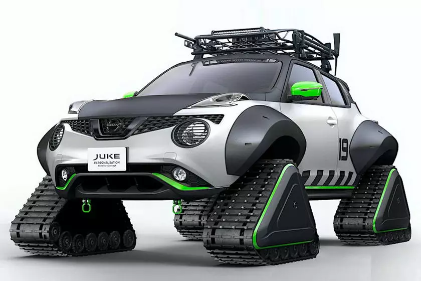 Este Nissan Juke Snowmobile es real y es espectacular 15962_1