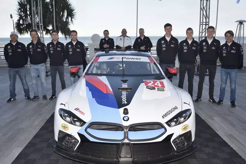 Þessi BMW M8 GTE er kappakstursútgáfan af væntanlegum M8 vegabíl 16169_1