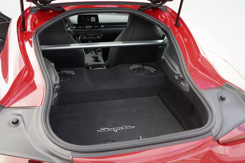 2020 Toyota GR Supra Maximum Cargo Space