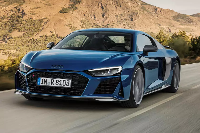 2020 Audi R8 Coupé Vorderansicht Fahren