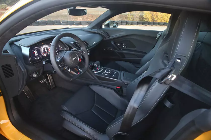 Asiento del conductor del Audi R8 Coupé 2020