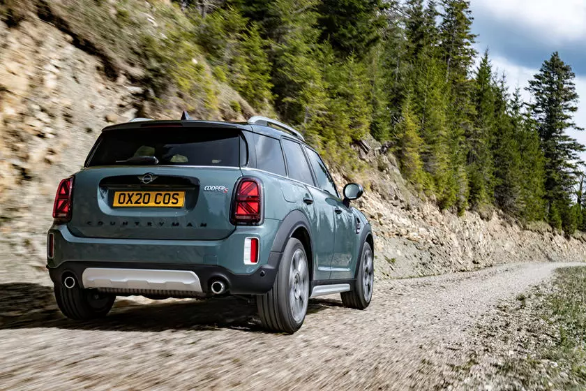 2021-2022 Mini Cooper Countryman Rear View