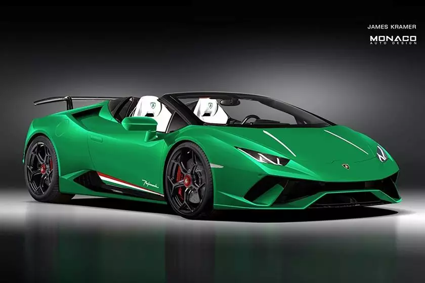 Kiszivárgott: A Lamborghini Huracan Performante Spyder első megjelenése 16601_1