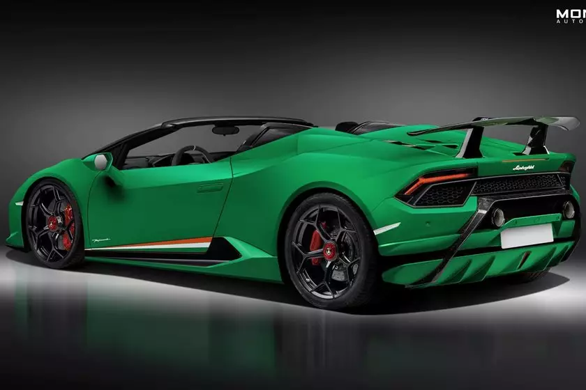 FILTRAT: Primera mirada del Lamborghini Huracan Performante Spyder 16601_2