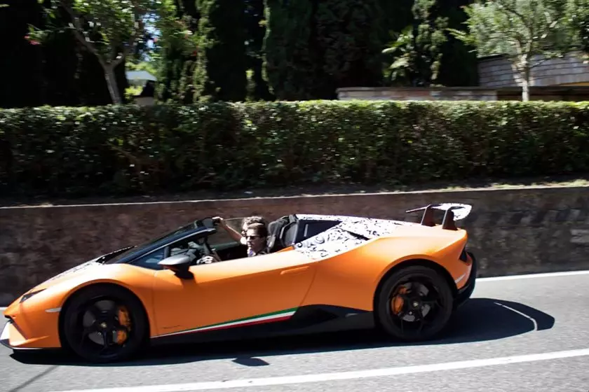 FILTRAT: Primera mirada del Lamborghini Huracan Performante Spyder 16601_5