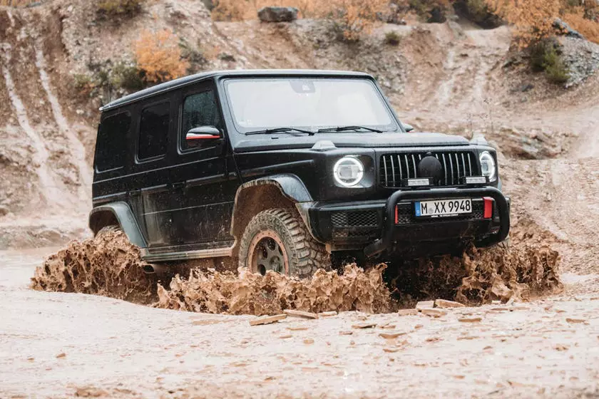 Mercedes G-Class jwenn amelyorasyon enpresyonan Off-Road 16625_1