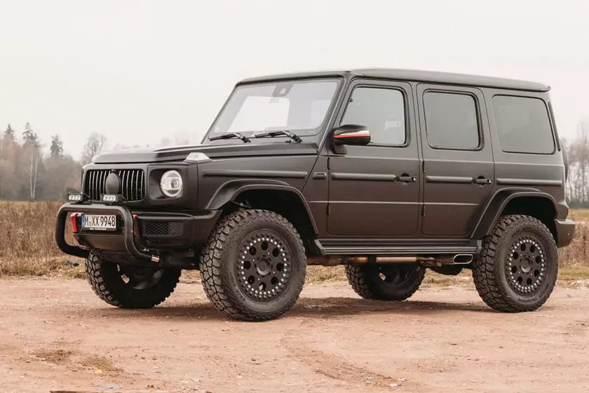 Mercedes G-Class jwenn amelyorasyon enpresyonan Off-Road 16625_3