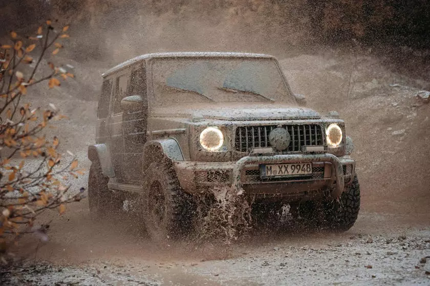 Mercedes G-Class jwenn amelyorasyon enpresyonan Off-Road 16625_9