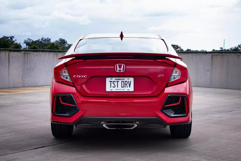 2020 Honda Civic Si er en perfekt $25.000 bil 16650_4