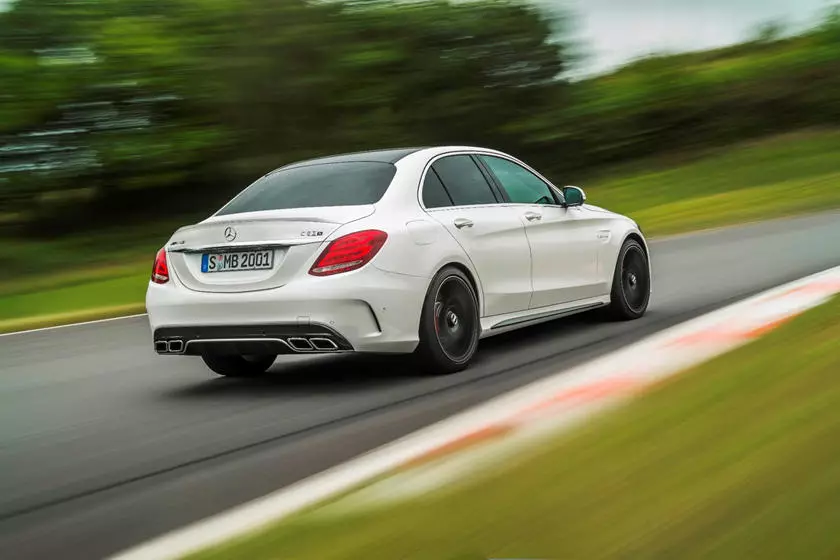 Ọzọ-Gen Mercedes-AMG C63 ga-akara njedebe nke oge 16652_2