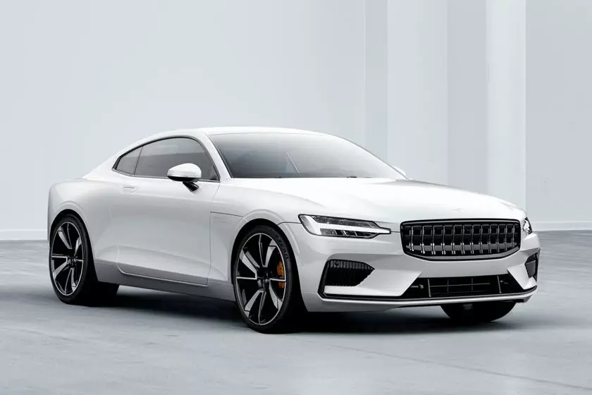 2020 Polestar Polestar 1 Ibihembwe bitatu Imbere Iburyo