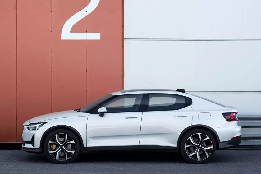 2020 Polestar Polestar 2 zijaanzicht