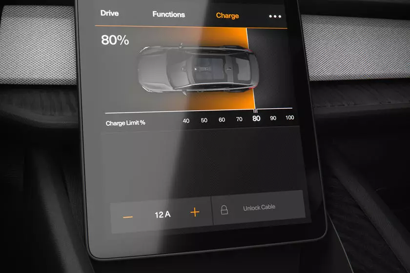 2020 Polestar Polestar 2 Infotainment System