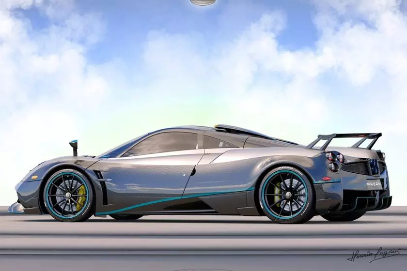 Déi lescht Pagani Huayra Coupe gëtt 