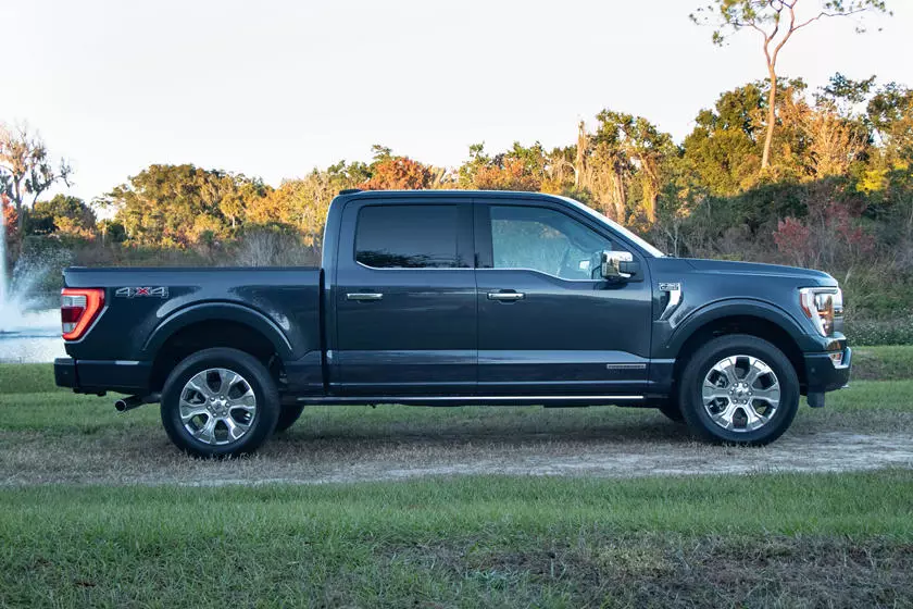 2021-2022 Ford F-150 vista laterale