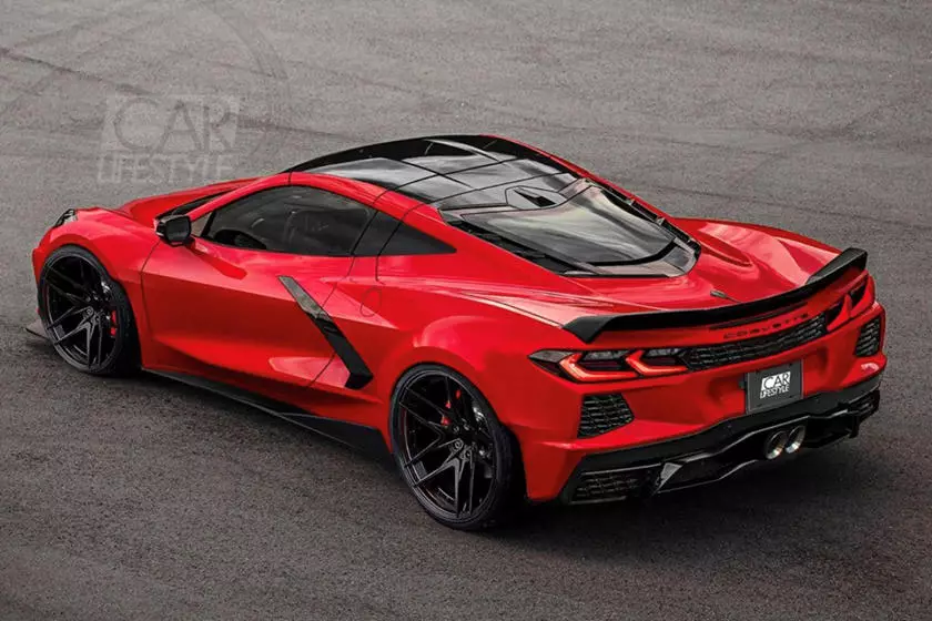 A Widebody C8 Corvette Stingray ສາມາດເກີດຂຶ້ນໄດ້ 16810_1