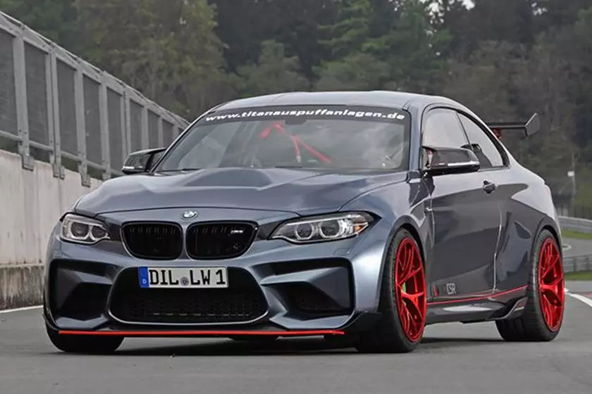 BMW M2 Yahinduye Intwaro Yoroheje 600-HP