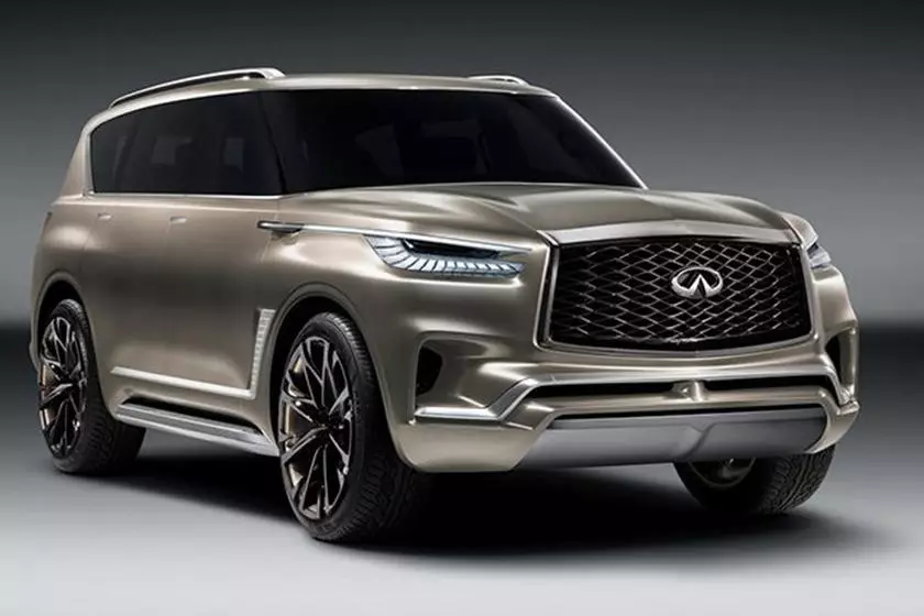 Restyled 2018 Infiniti QX80 Bizakomeza moteri imwe nubwubatsi