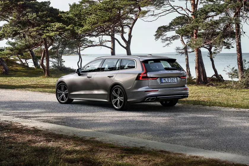 2019-2021 Volvo V60 Rear View