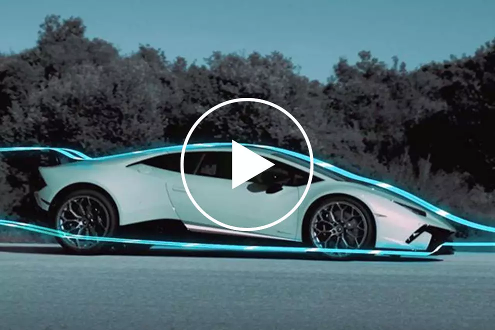 Lamborghini Huracan Performante ALA Sisitemu Yashobora kuba Umuyaga ushushe