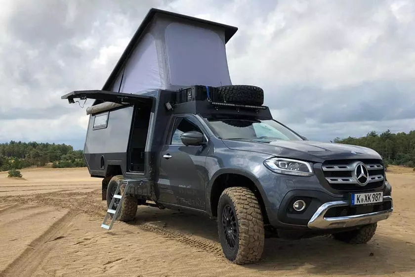 Mercedes X-Class waxa loo bedelay Badass $200,000 Camper 17355_1