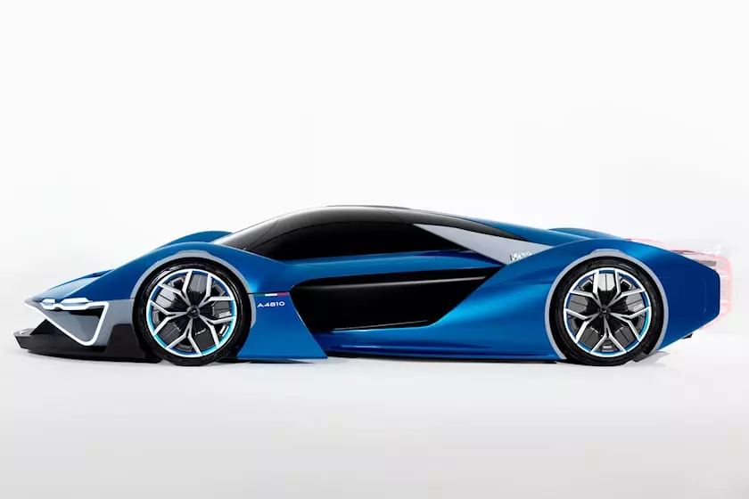 Gipakita sa Alpine sa Kalibutan Unsa ang hitsura sa usa ka Hydrogen Hypercar 17425_2