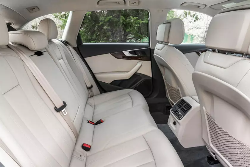 2016-2019 Audi A4 allroad sediljet e pasagjerëve të pasëm