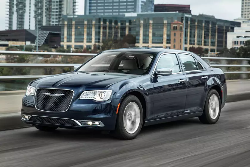 2015-2021 Chrysler 300 Sedan Front View Driving