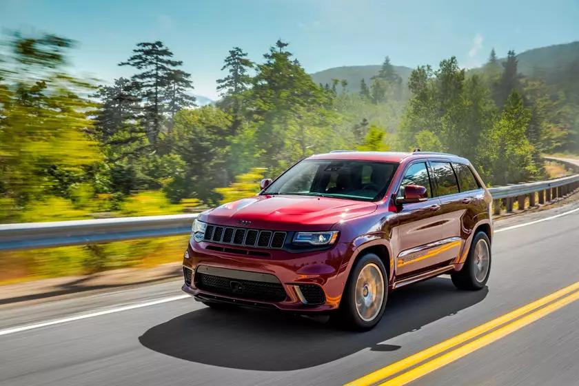 2018-2020 Jeep Grand Cherokee Trackhawk hareup Témbongkeun nyetir