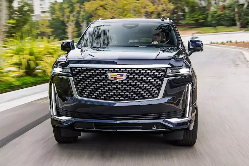 Xe Cadillac Escalade phía trước 2021-2022