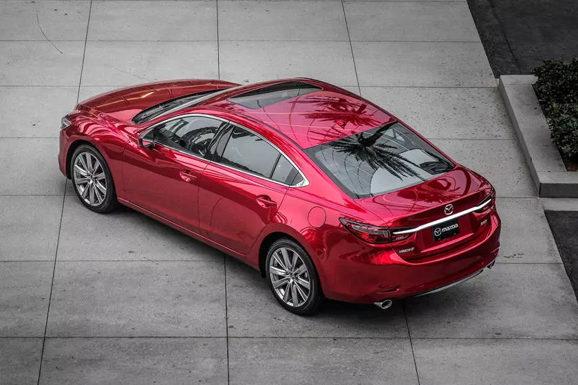 2018-2020 Mazda 6 Sedan Top View