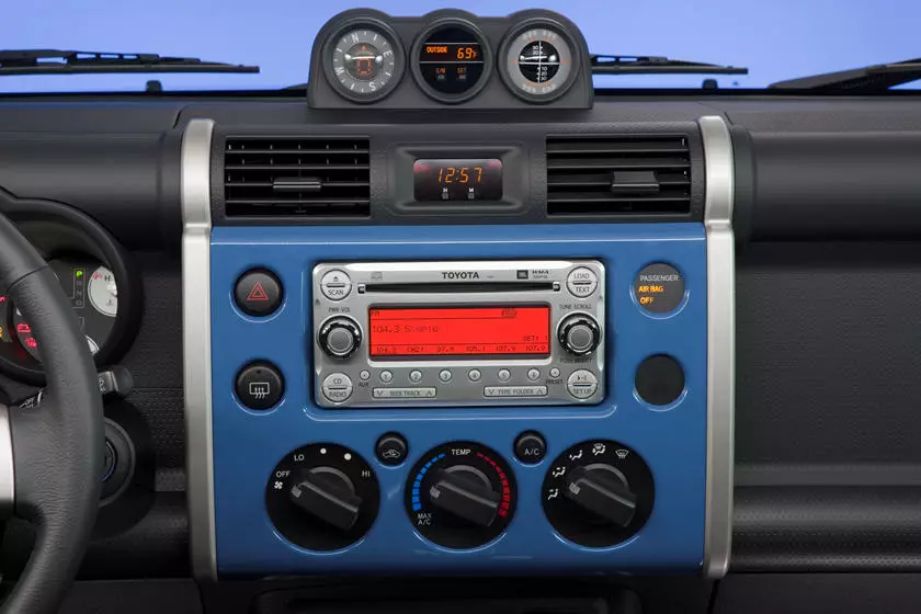 2011-2014 Toyota FJ Cruiser Central Console