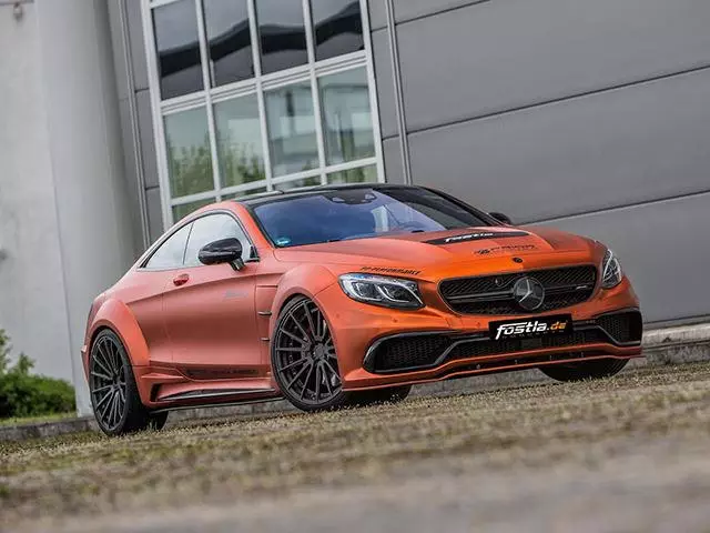 Гэты ярка-аранжавы Mercedes-AMG S63 730 л.з. абпаліць вашы вочы 1810_2