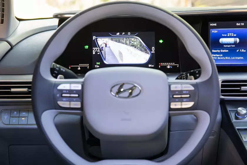 Hyundai Nexo brandstofceldashboard 2019-2021