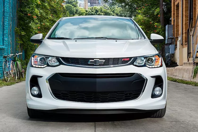 2017-2020 Chevrolet Sonic Hatchback Front View