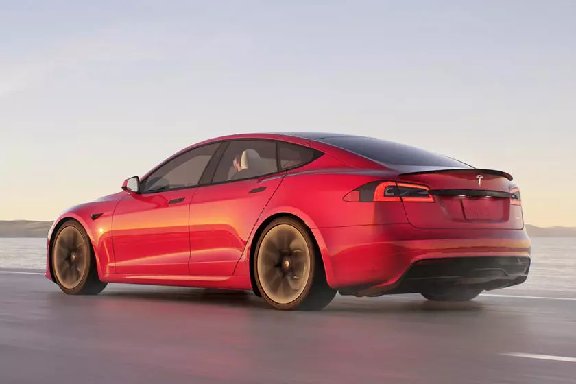 2017-2021 Tesla Model S Pagmaneho Balik View