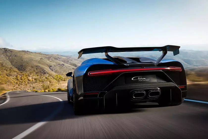 Sê hallo vir die Bugatti Chiron Pur Sport: 'n Baanwapen van $3,55 miljoen 18739_2