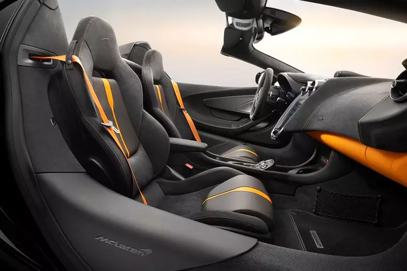 McLaren 570S स्पायडर डिझाईन एडिशन्स ड्रॉपटॉप सुपरकार सर्वोत्तम दाखवतात 18752_8