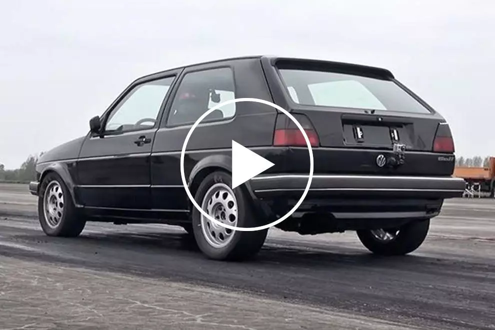 Sleeper Volkswagen Golf Fakitin 1,233-HP Kuma Ba a Gane Ba