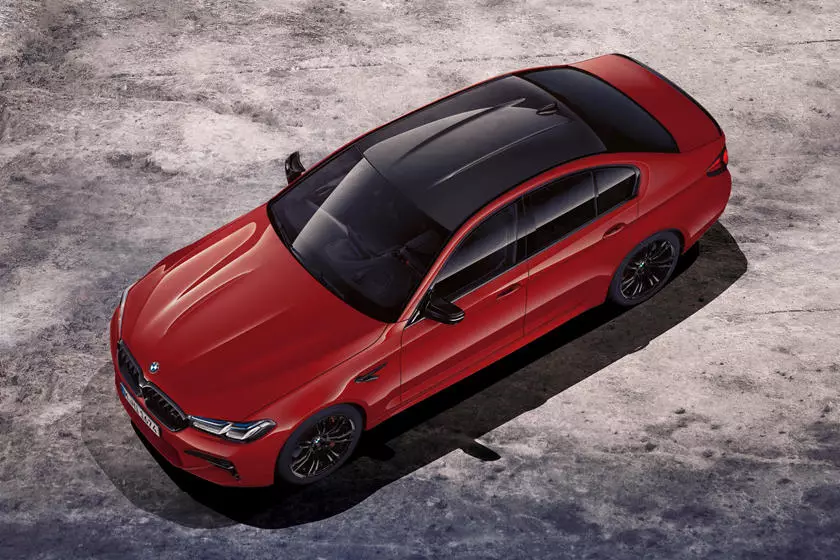 2021-2022 BMW M5 Sedan ýokarky görnüşi