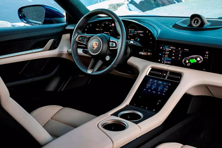 2020-2021 Porsche Taycan Dashboard