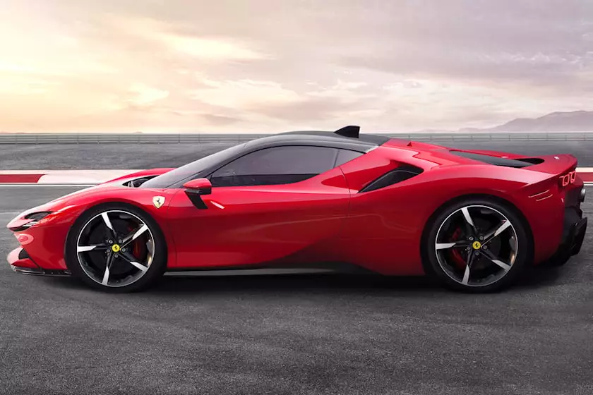 2020-2021 Ferrari SF90 Stradale Yan Görünüş