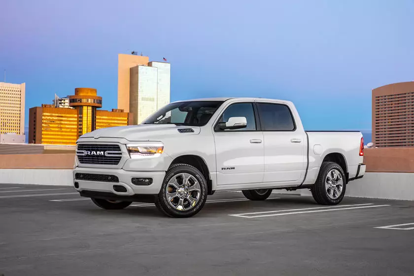 2019-2021 Ram 1500 Tampilan Sudut Depan