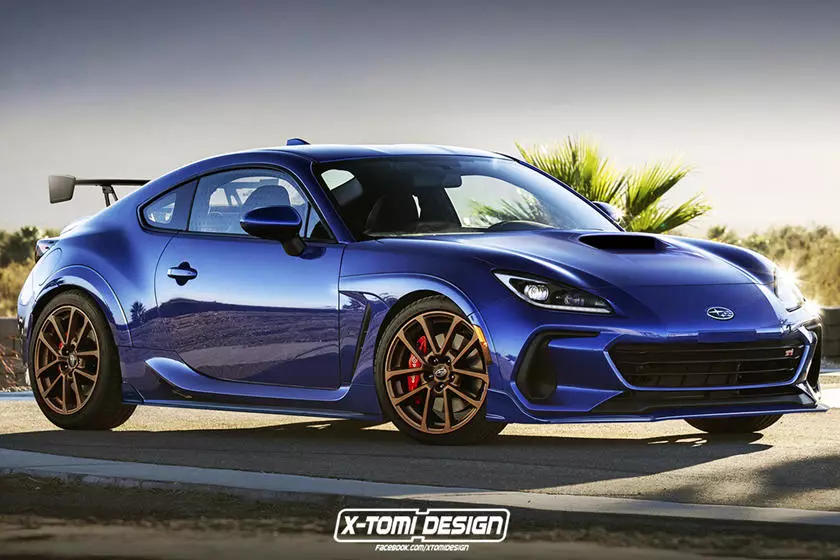 Nke a ọ bụ Subaru BRZ STI nke mbụ? 19278_3