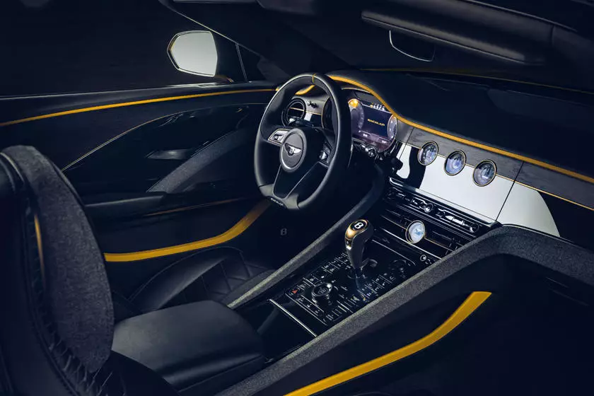 Центральная консоль Bentley Mulliner 2021 года